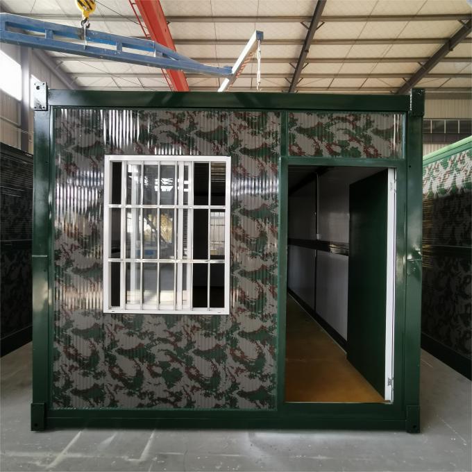 Temporary Folding Construction Site Huts Prefabricated Container Office