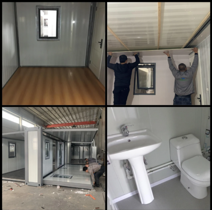 40ft Folding Shipping Container Expandable Home House Readymade