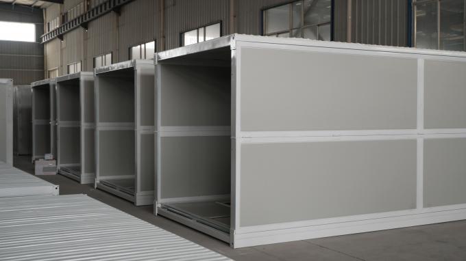 Portable Prefabricated Folding Construction Site Office Fireproof