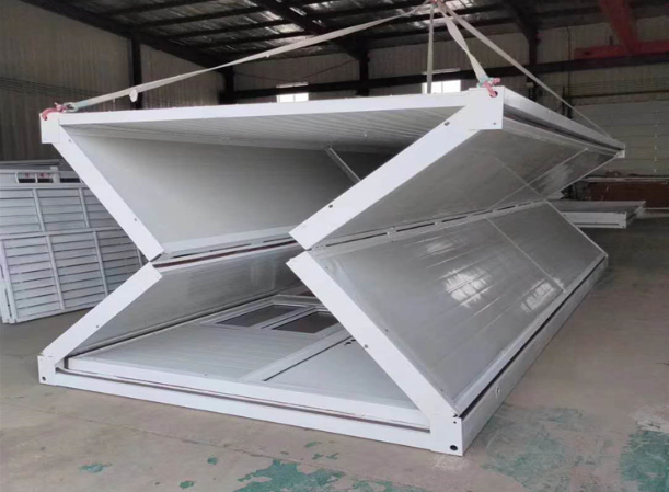 Galvanized Steel Mobile Portable Prefab Site Office Cabin Huts OEM