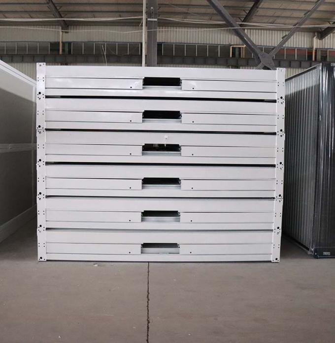 Galvanized Steel Prefabricated Portable Cabin Site Office Huts OEM