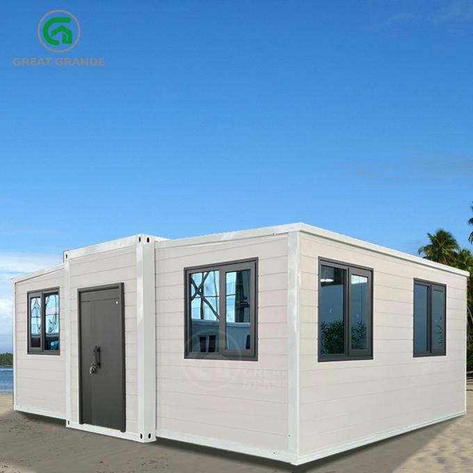 Expandable Prefab House Customization Support Double Glazed Windows And ...