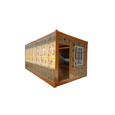 Temporary Folding Construction Site Huts Prefabricated Container Office