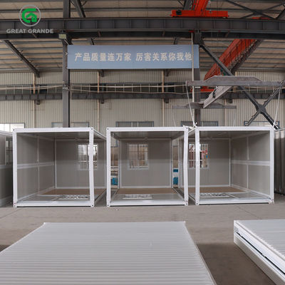 Connecting Room Prefab Folding Container House Removable Partitions ...
