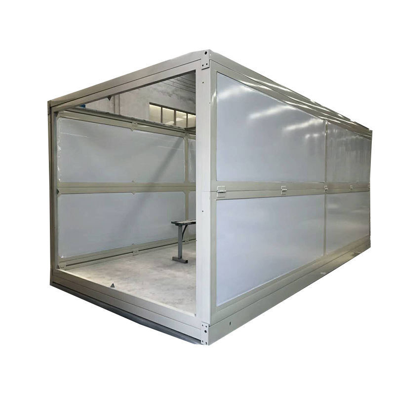 Galvanized Steel Foldable Container Home 32ft Site Office