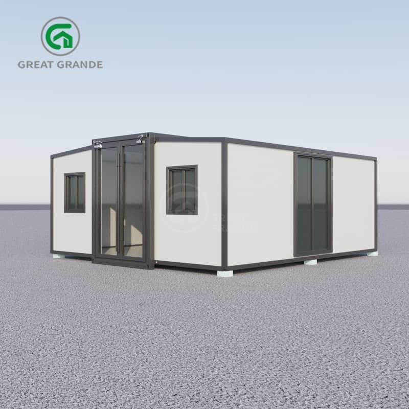 20FT Collapsible Container Homes Expandable Prefab House for Easy ...