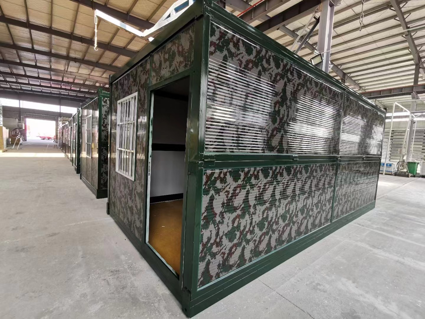 Temporary Folding Construction Site Huts Prefabricated Container Office