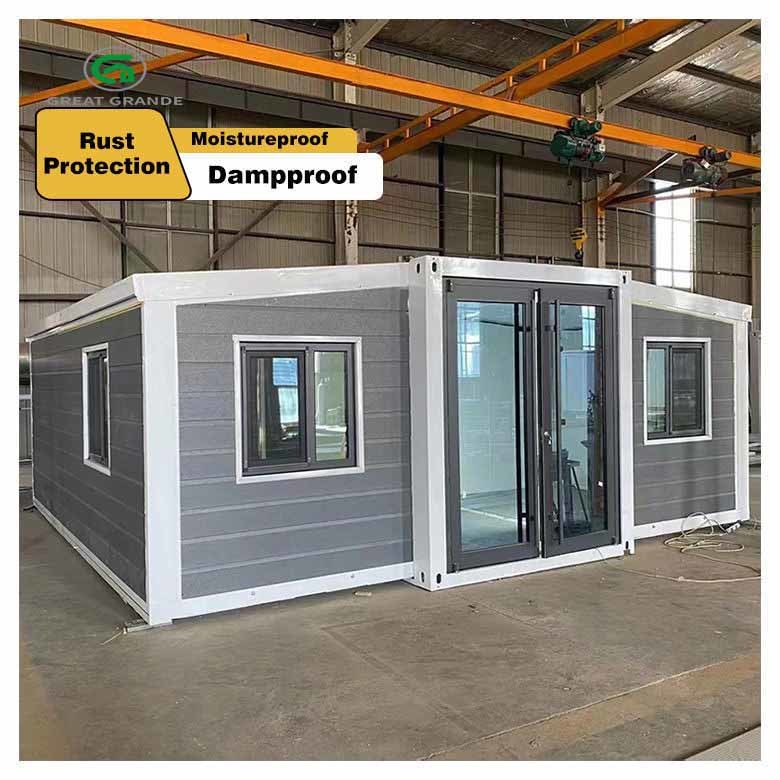 Collapsible Expandable Prefab House Prefabricated Container House 3 ...