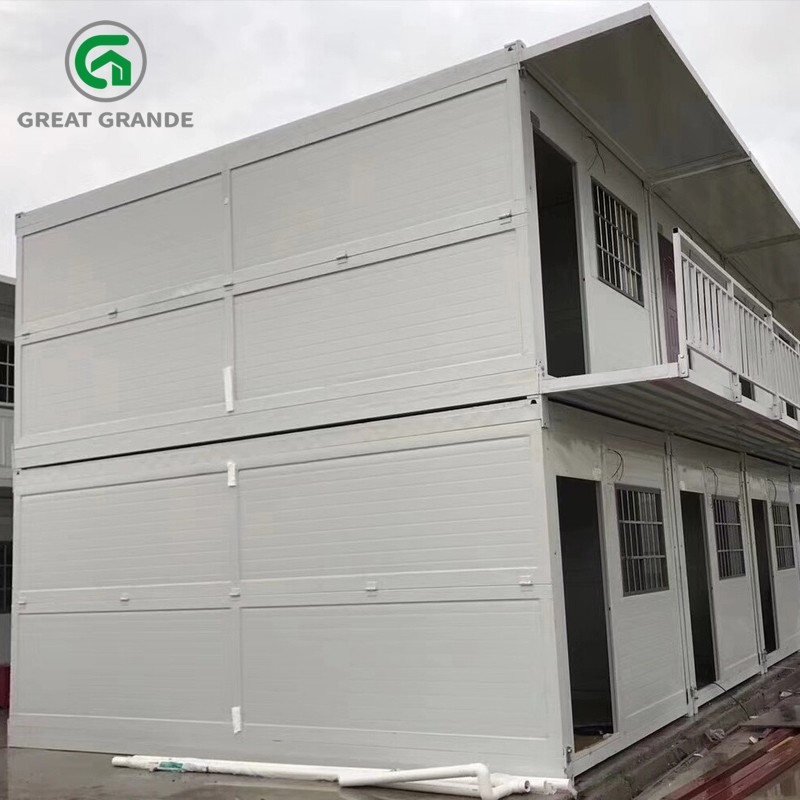 Mobile Folding Container Home Portacabin Offices Polyurethane Foam Material