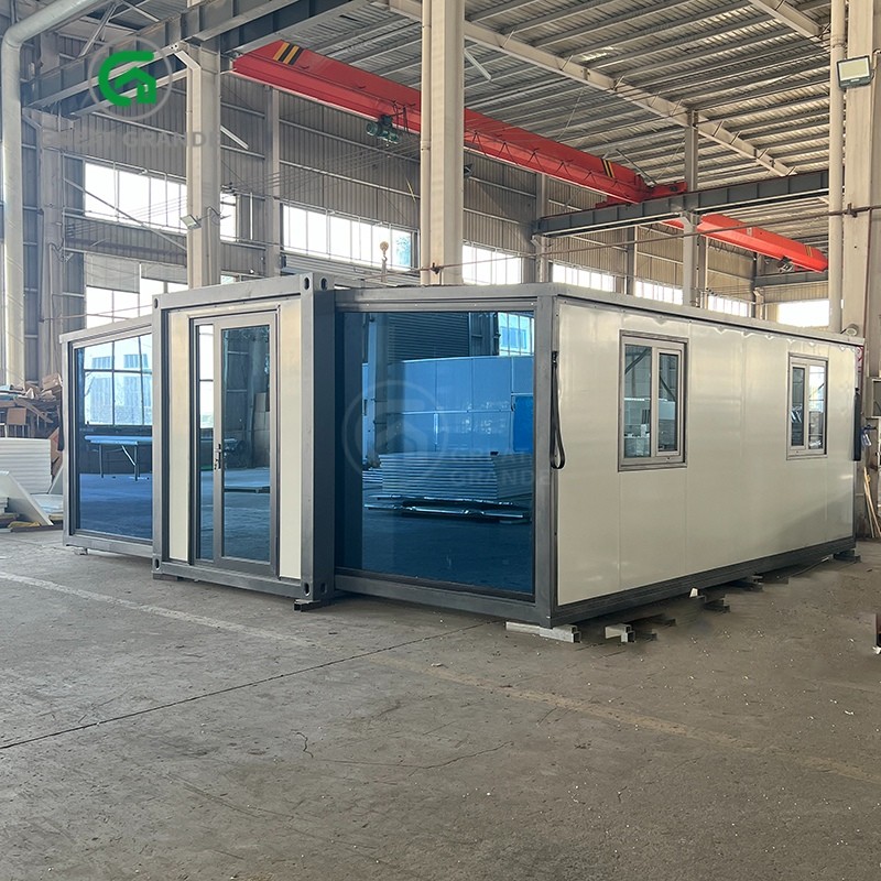 20ft Foldable Tiny House Manufacturer Galvanized Steel Square Tube tiny ...