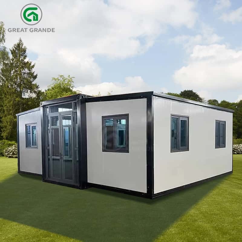 20FT Expandable Shipping Container Home Manufacturer Composite Panels ...