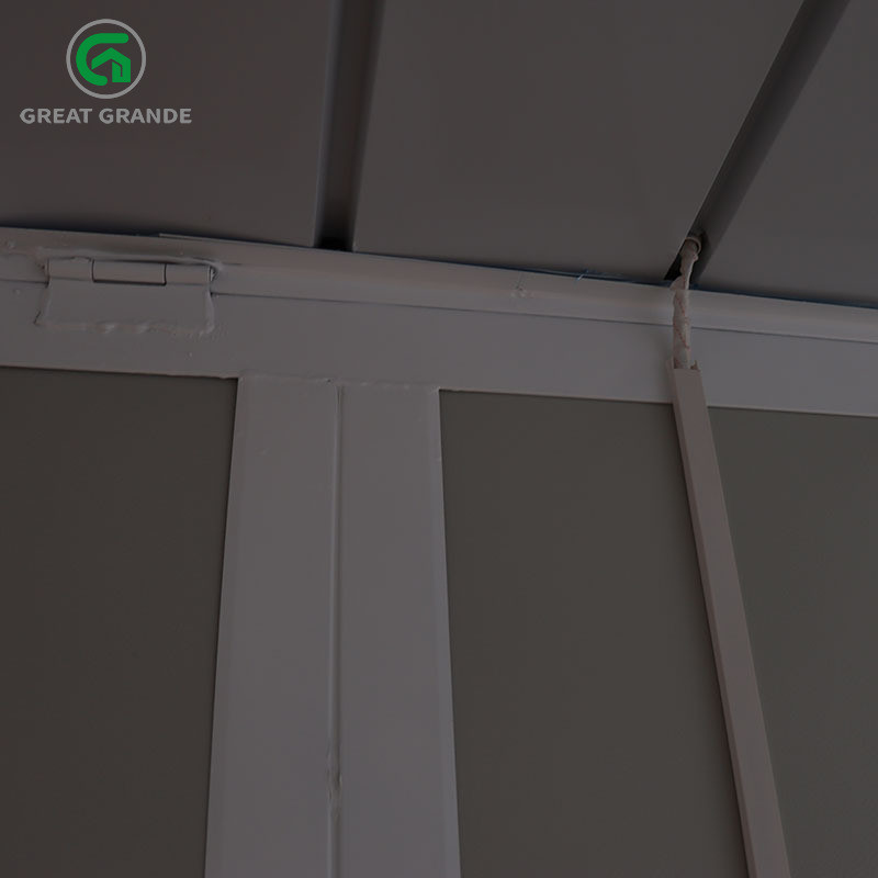 Steel Security Door Folding Container Home With Roof 60kg/m3 Insulation ...