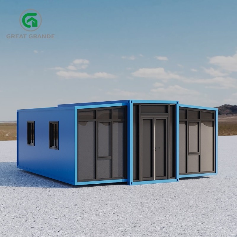 Galvanized Steel Frame Expandable Tiny House With Construction And ...