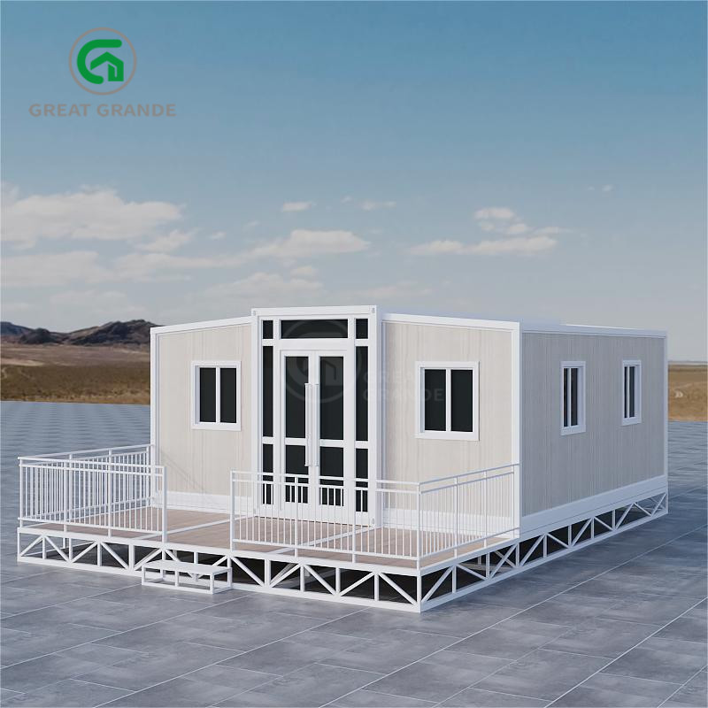 Standard Size 40FT Portable Foldable House with Sandwich Panel Wall