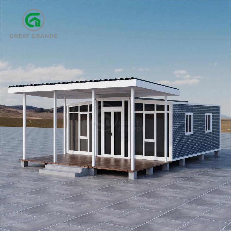 Snow Load 1.0 KN/m2 Expandable Prefab House Durable Weather Resistant ...